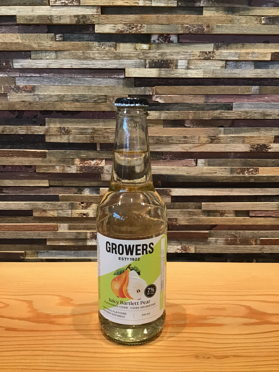 Growers Pear Bottle – British Columbia Wine Information Centre