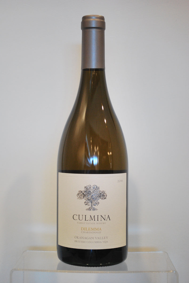 Culmina Dilemma Chardonnay – British Columbia Wine Information Centre